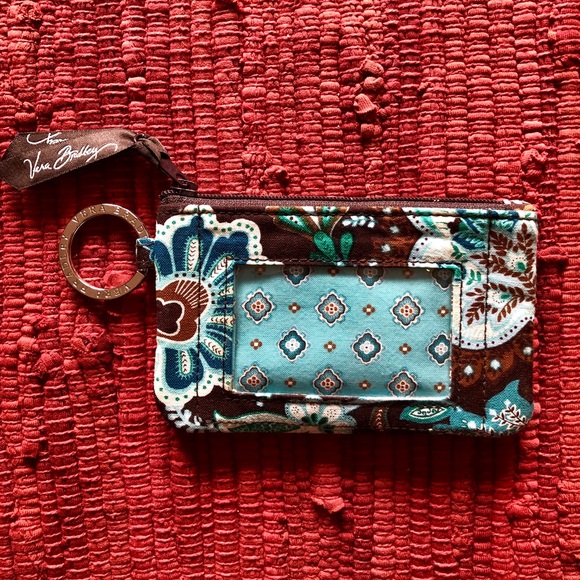 Vera Bradley | Bags | Vera Bradley Wallet With Id Window And Key Loop ...